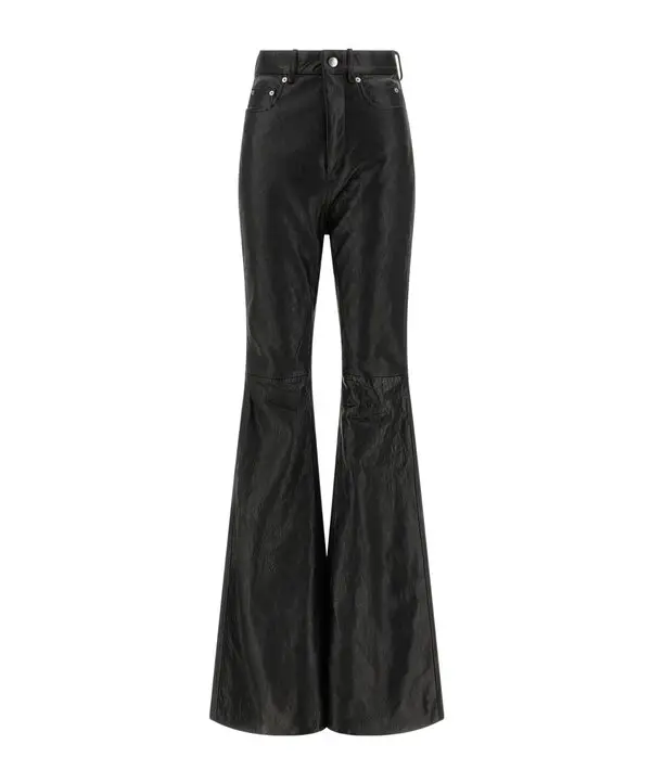 Rick Owens Bolan Bootcut Trousers - Black