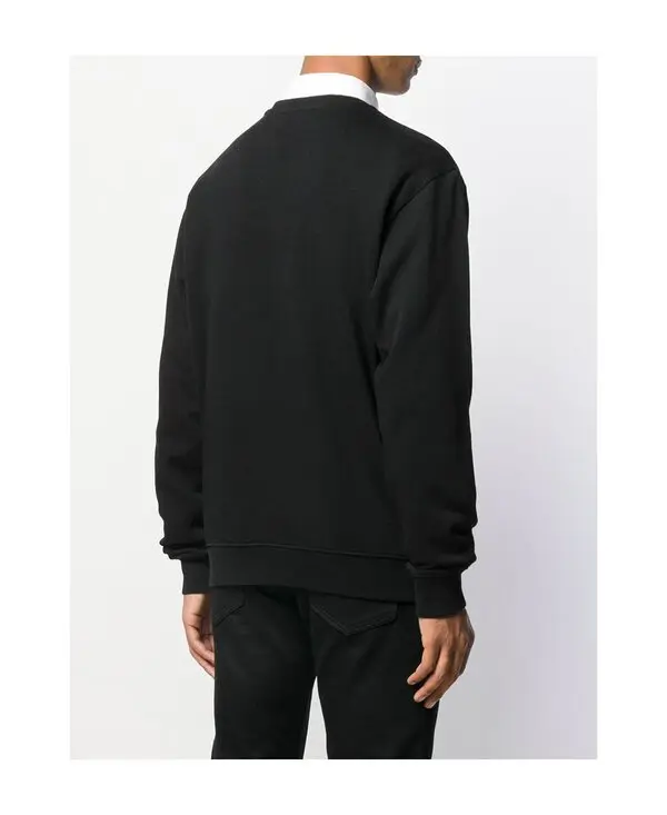 Versace Embroidered Logo Sweatshirt