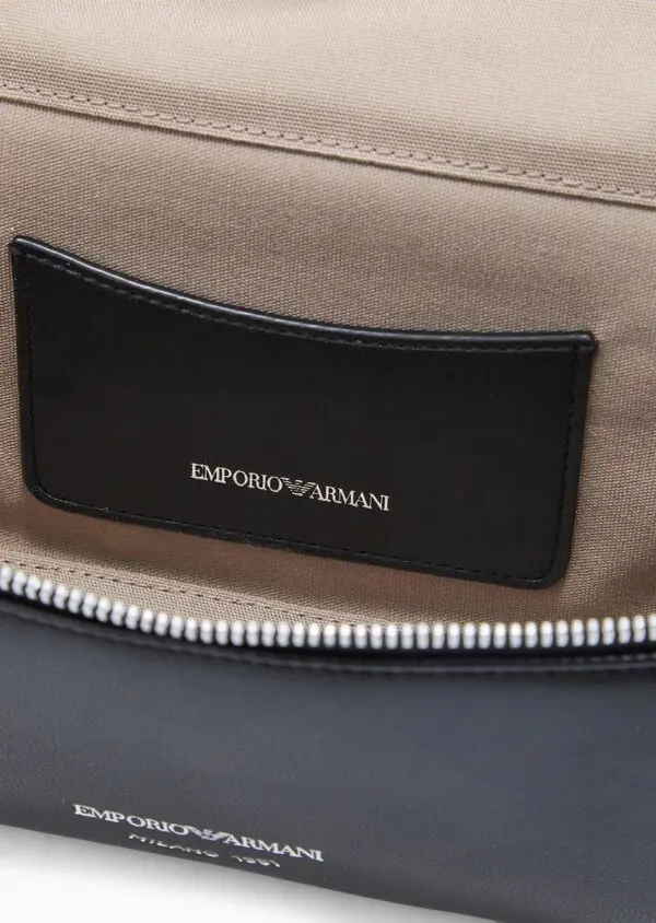 Emporio Armani Zip-top Shoulder Bag