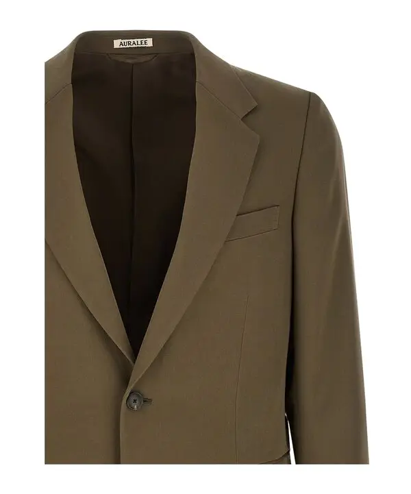 Auralee Single-breasted Suit Jacket