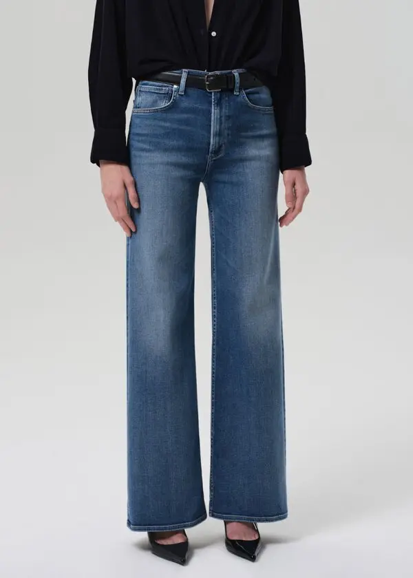 Citizens Of Humanity Lyra Wide-leg Jeans - Blue
