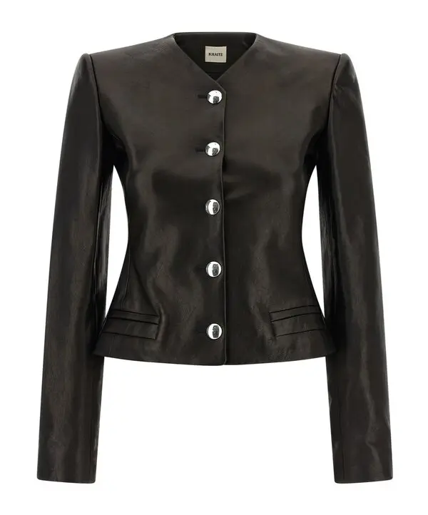 Khaite Nara Leather Jacket