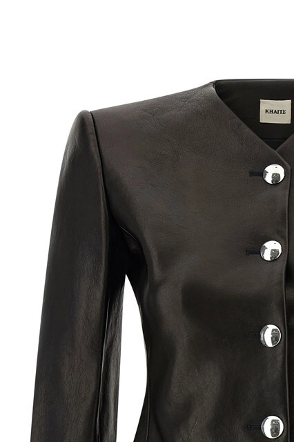 Khaite Nara Leather Jacket
