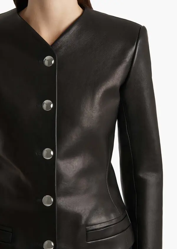 Khaite Nara Leather Jacket