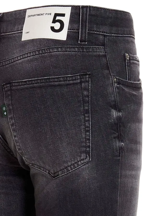 DEPARTMENT 5 Slim-leg Jeans With Distressed Effect