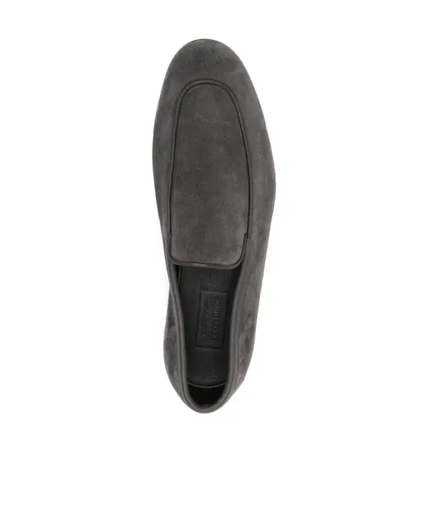 John Lobb Round Toe Loafers - Black