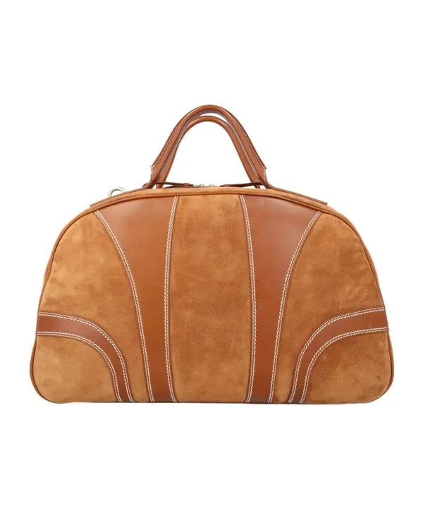 Dries Van Noten Zipped Duffel Bag - Brown