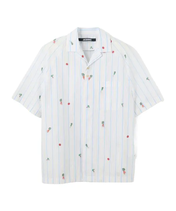 Jacquemus The Romarin Short-sleeved Shirt - No