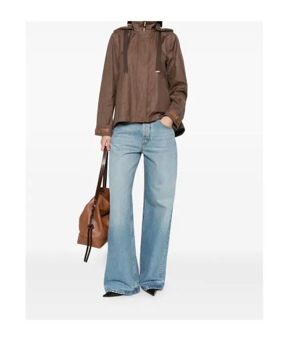 Herno A-shape Jacket - Brown