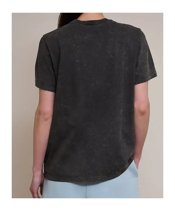 GANNI Future Heavy Jersey Oversized T-shirt - Phantom Black