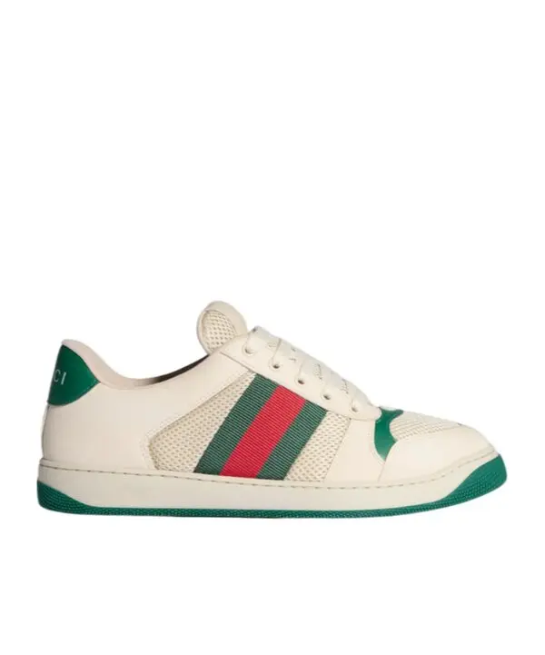 Gucci Screener Sneakers - White