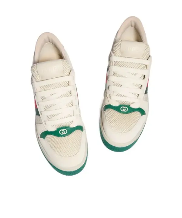 Gucci Screener Sneakers - White