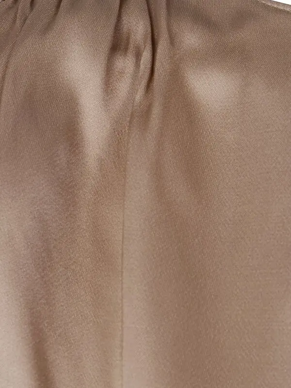 BLUGIRL Sleeveless Top With Drawstring Detail - Nude