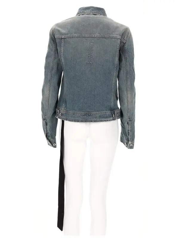 Rick Owens Distressed Denim Jacket