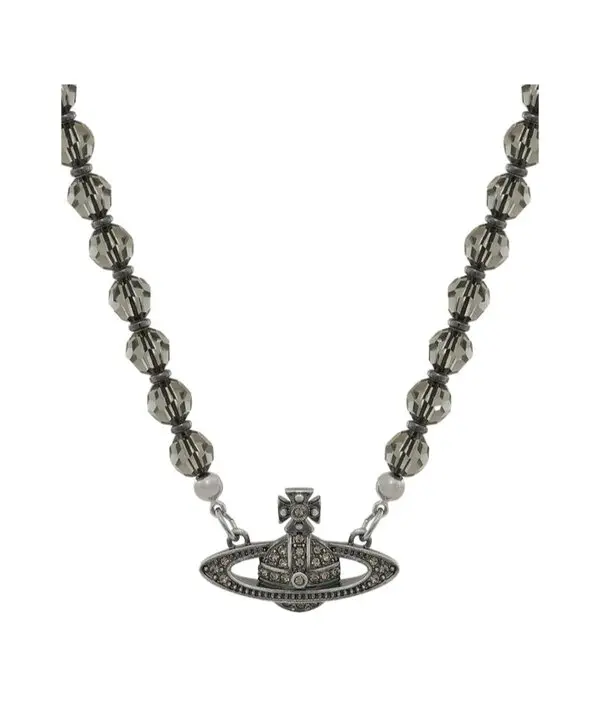 VIVIENNE WESTWOOD Orb Pendant Choker - Gray