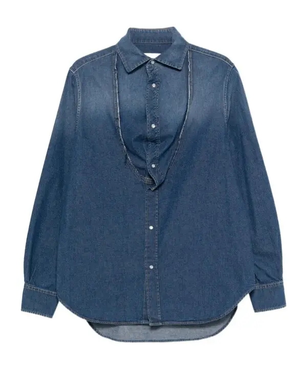 MAISON MARGIELA Buttoned Long-sleeve Shirt