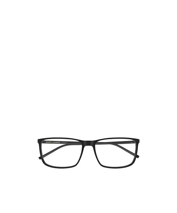 Saint Laurent Rectangular Eyeglasses - Black