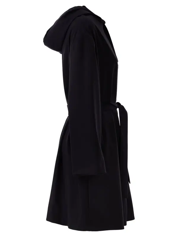 Herno Reversible Belted Hooded Coat