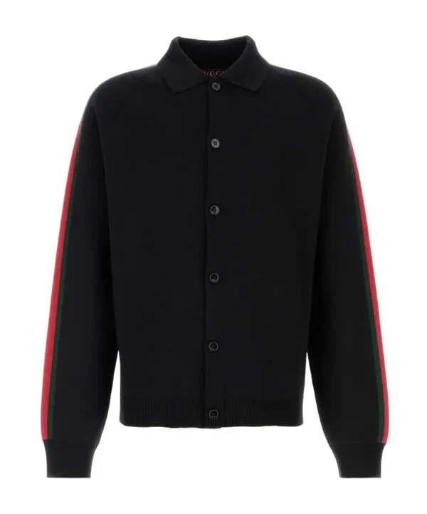 Gucci Knit Web Cardigan