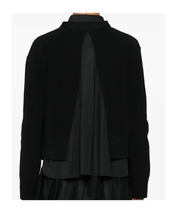 Sacai Button Pocket Knitwear