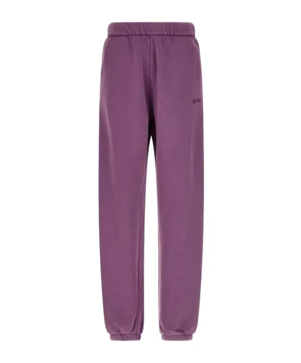 Attico Embroidered Logo Sweatpants - Purple