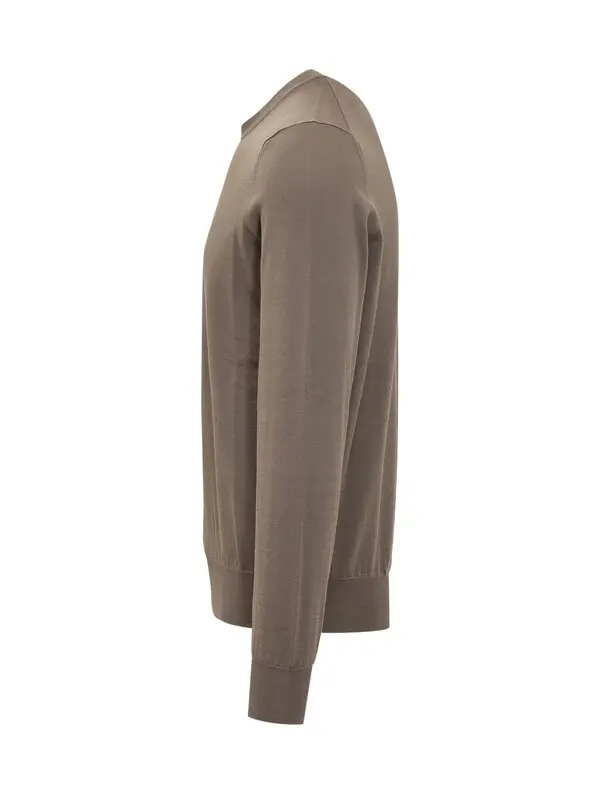Brunello Cucinelli Crewneck Knitted Jumper - Gray