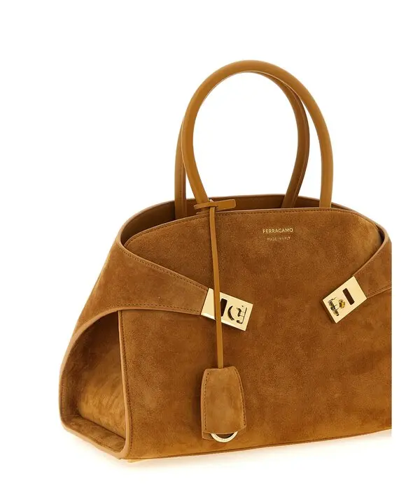 FERRAGAMO Hugs Handbag - Brown
