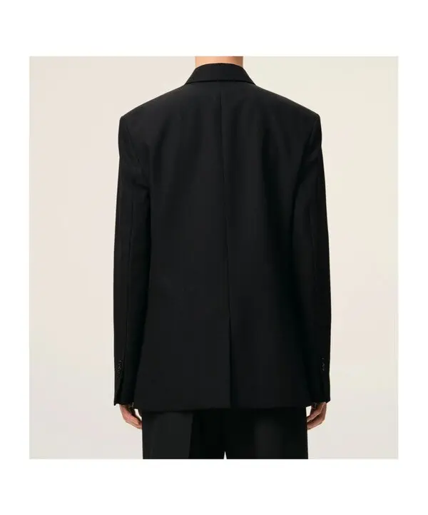 Ami Buttoned Single-breasted Blazer