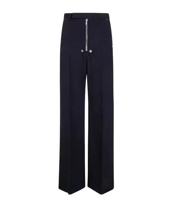 Rick Owens Zipped Trousers - Black
