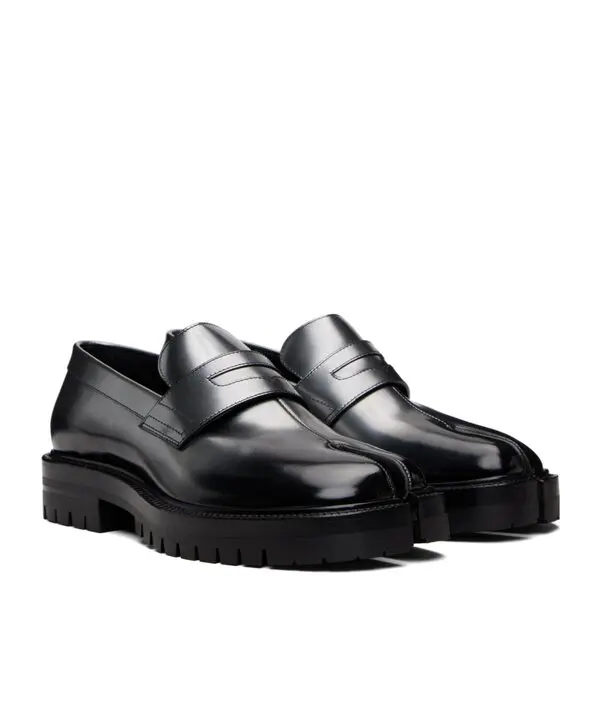 MAISON MARGIELA Tabi County Metal Bicolour Loafers