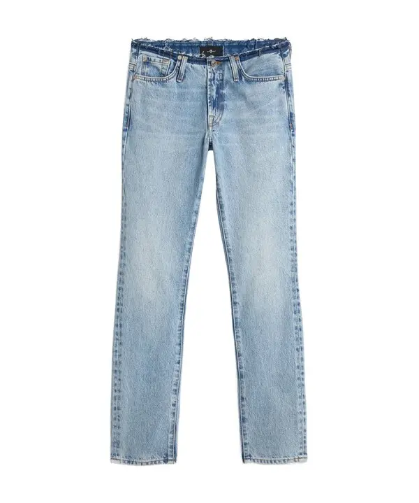 7 For All Mankind Slim Jeans - Light Blue