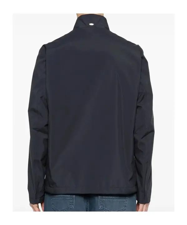 Herno High-collar Field Jacket - Blue