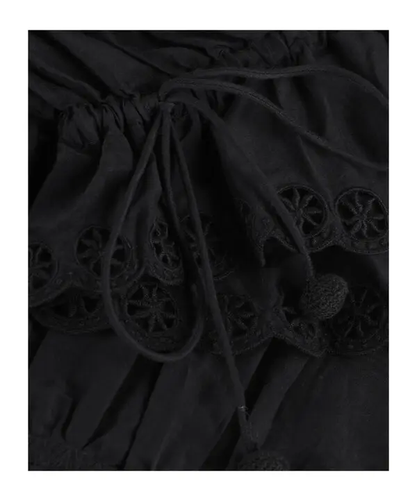 Isabel Marant Étoile Lace Detailed V-neck Blouse