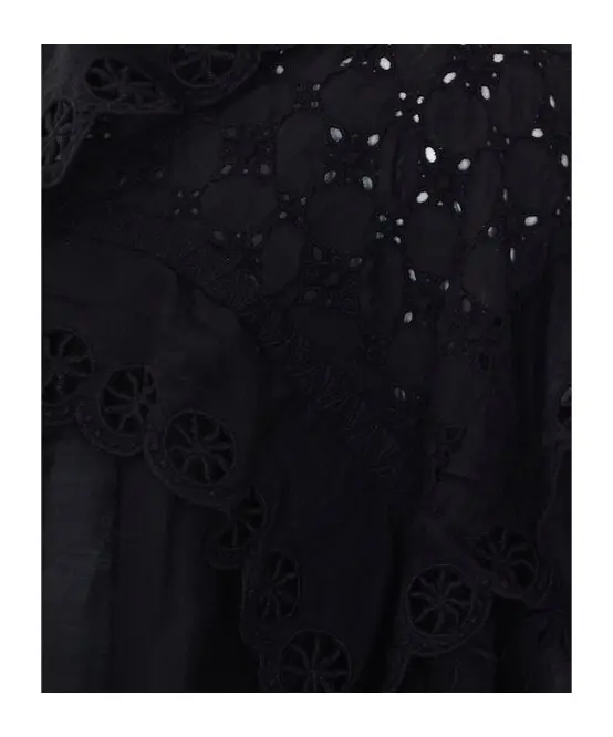 Isabel Marant Étoile Lace Detailed V-neck Blouse