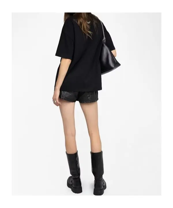 Zadig&Voltaire Rhinestone Logo T-shirt
