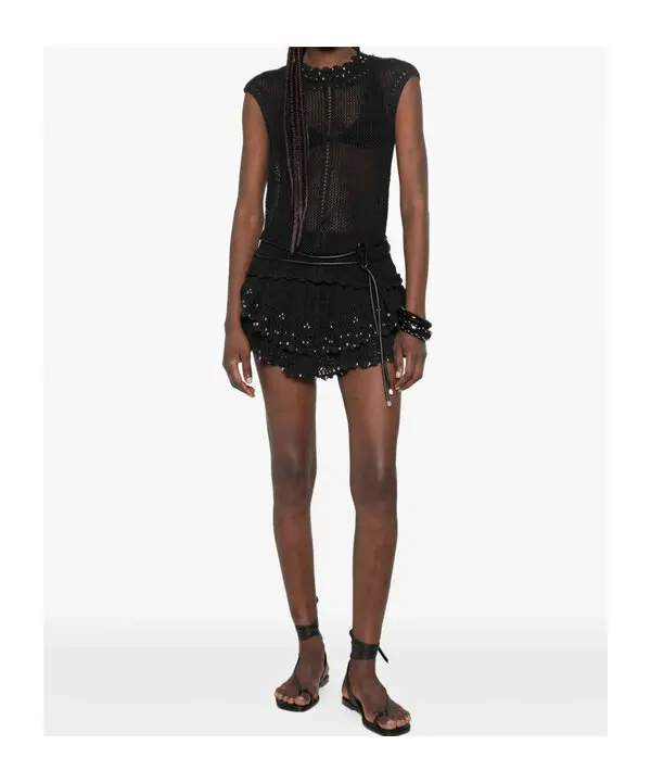 Isabel Marant Étoile Beaded Mini Skirt