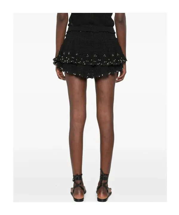 Isabel Marant Étoile Beaded Mini Skirt