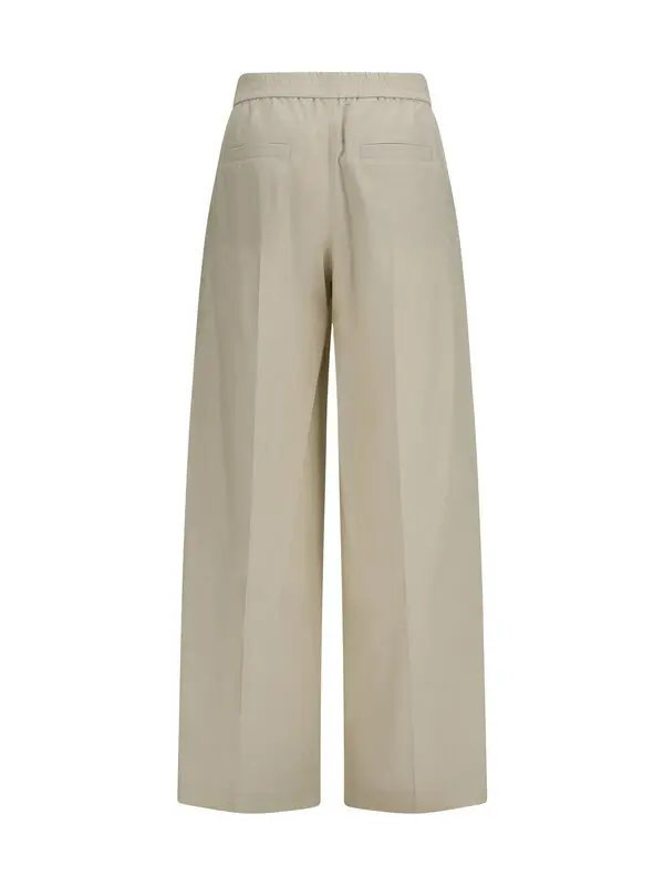 Brunello Cucinelli Elasticated Palazzo Pants - No