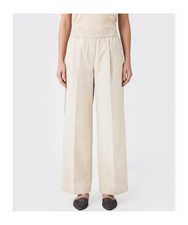 Brunello Cucinelli Elasticated Palazzo Pants - No