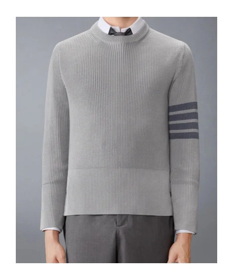 Thom Browne 4-bar Knitted Jumper