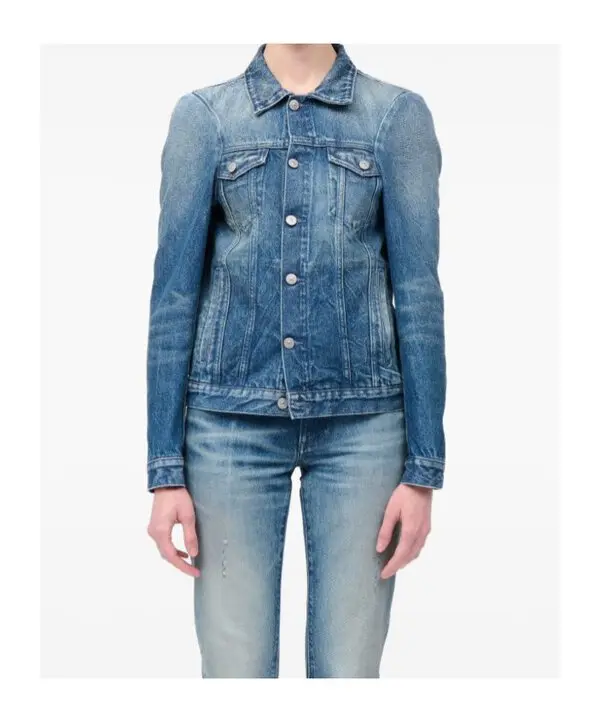 MAISON MARGIELA Long-sleeved Denim Jacket