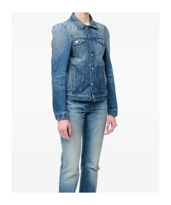 MAISON MARGIELA Long-sleeved Denim Jacket