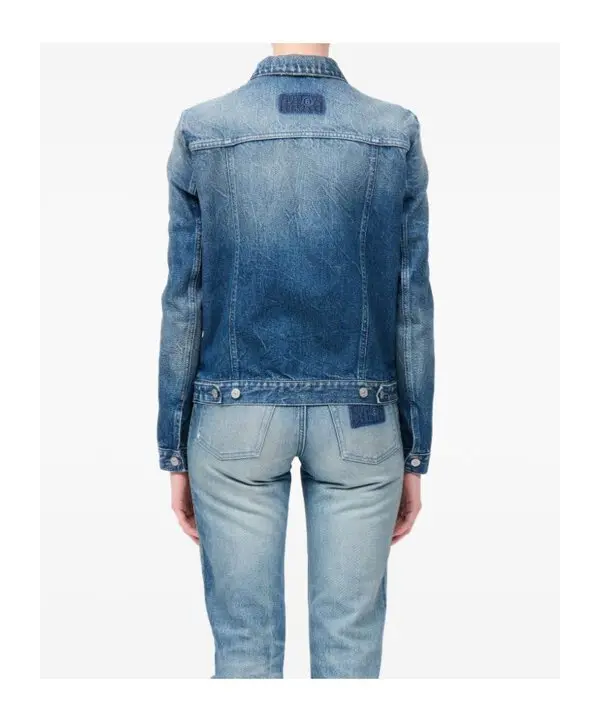 MAISON MARGIELA Long-sleeved Denim Jacket