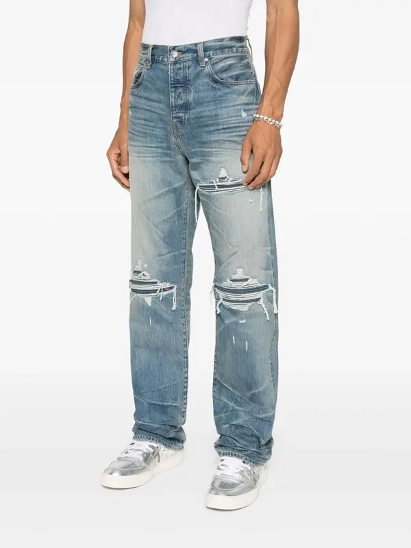 Amiri Belt Loop Jeans - Gray