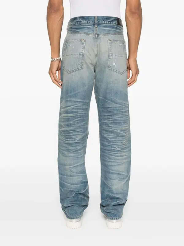 Amiri Belt Loop Jeans - Gray