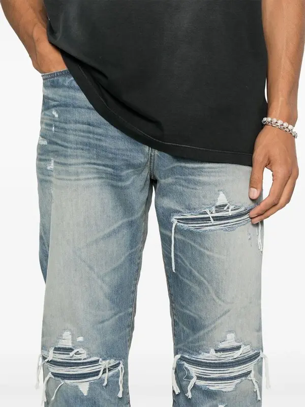 Amiri Belt Loop Jeans - Gray