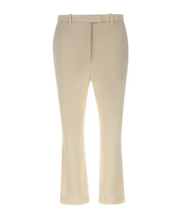Loulou De Saison Carlo Cropped Straight Pants - Ivory