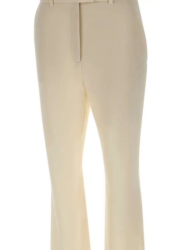 Loulou De Saison Carlo Cropped Straight Leg Trousers