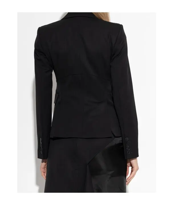 Vetements Button Wool Blazer