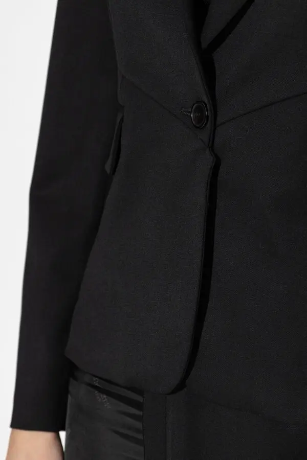 Vetements Button Wool Blazer